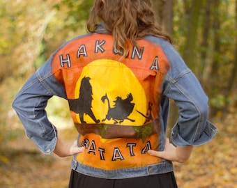 Lion King Jacket - Etsy UK