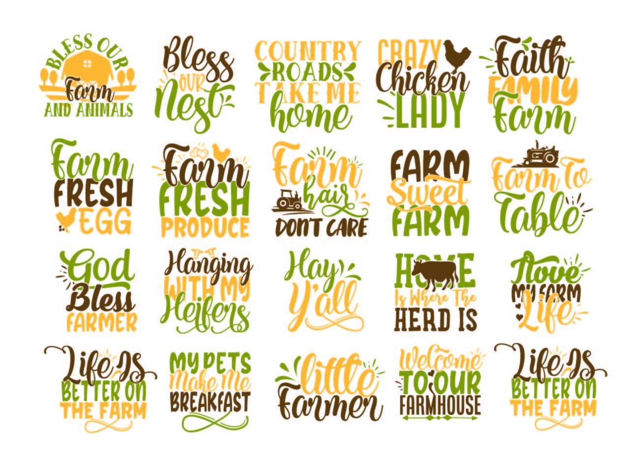 Farm Quotes And Sayings Farm Bundle, Farming Saying And Quotes, SVG,