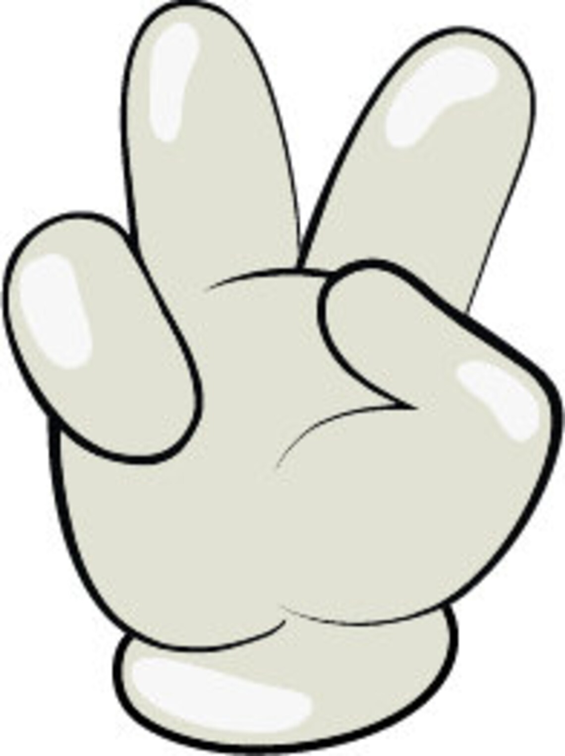 Cartoon Hands Gloves, SVG, PNG, DXF - Etsy