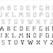 Bone Font SVG, PNG, DXF - Etsy