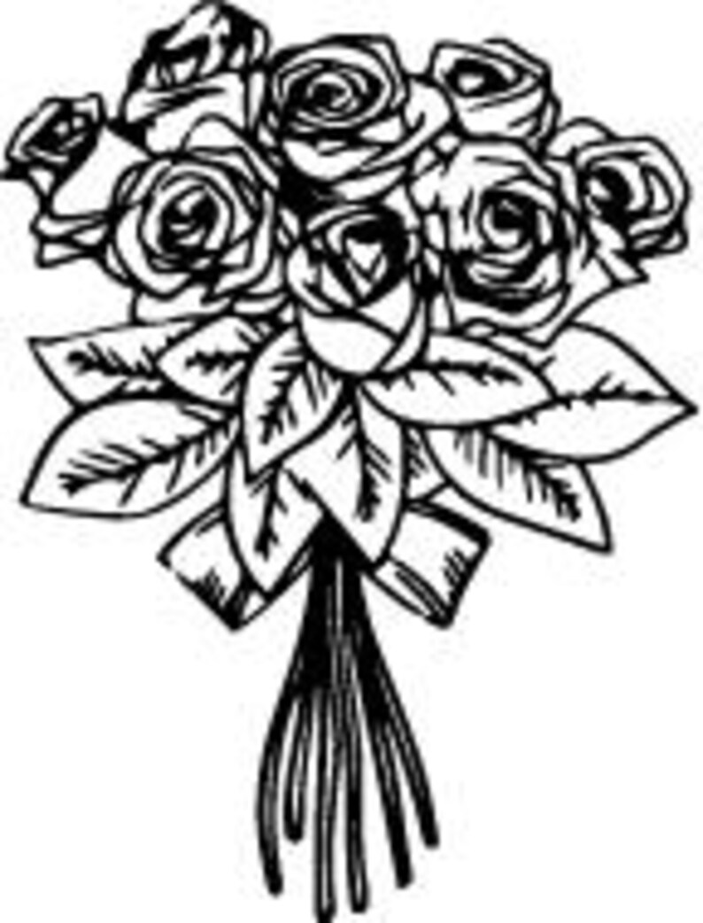 Rose Bundle, SVG, PNG, DXF - Etsy