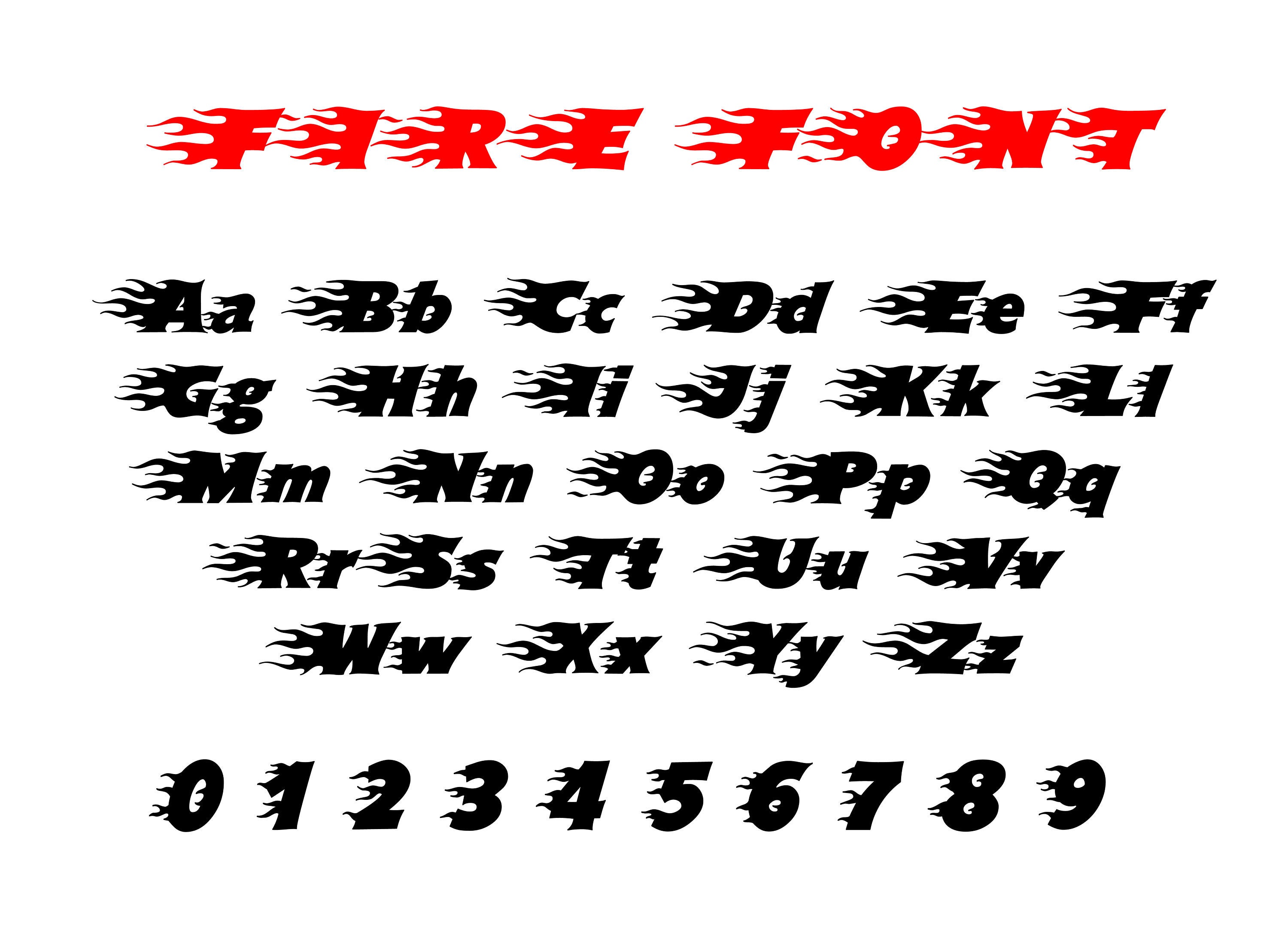 Fire Alphabet, Flame Font, SVG, PNG, DXF - Etsy
