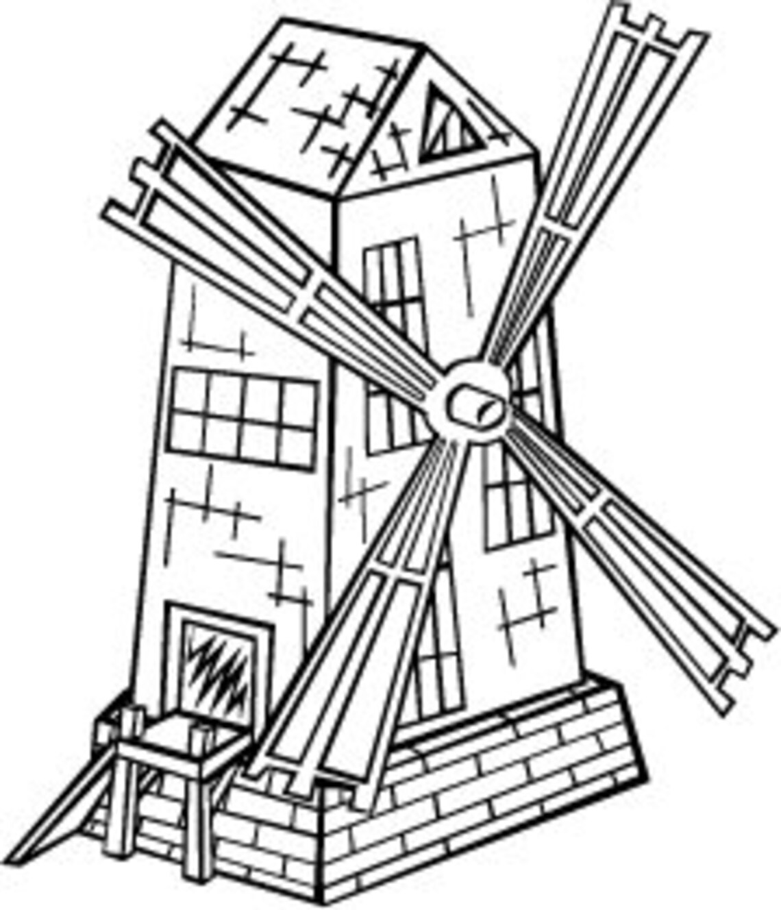 Windmill Bundle, Wind Turbine, SVG, PNG, DXF - Etsy