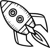 Space Shuttle, Rocket, SVG, PNG, DXF - Etsy