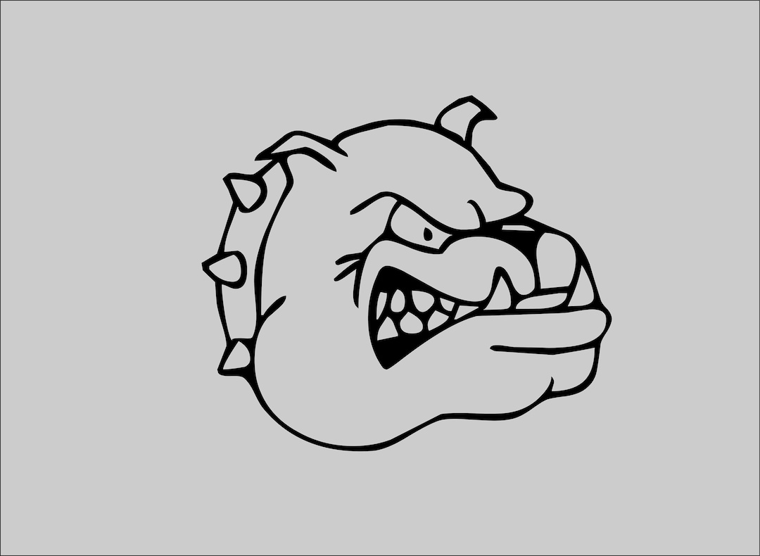 Bulldog SVG, PNG, DXF - Etsy