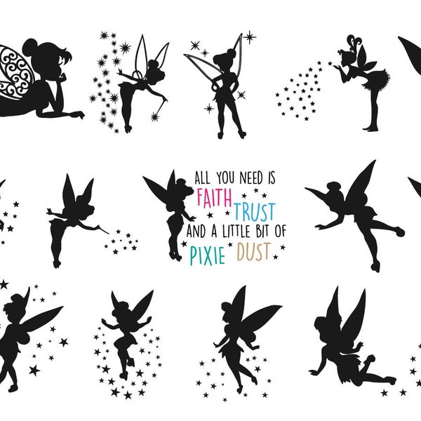 Tinkerbell Svg - Etsy