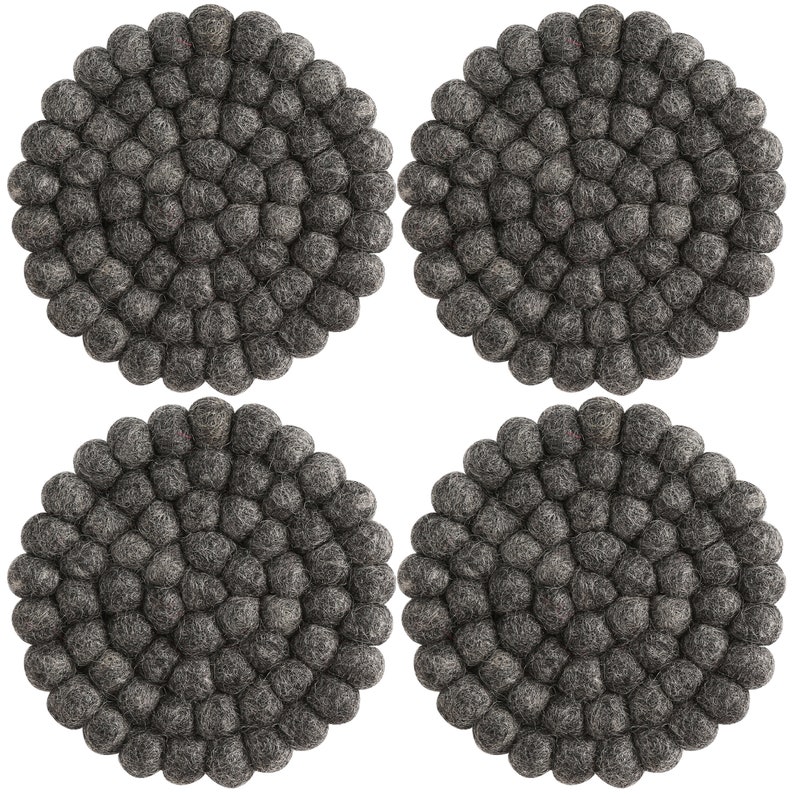 Absorbent Coasters for Drinks Set of 4 Perfect Home Decor Accessory for ...