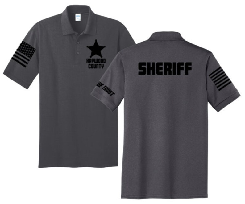 Customized Law Enforcement Unisex Uniform Polo Shirts - Etsy