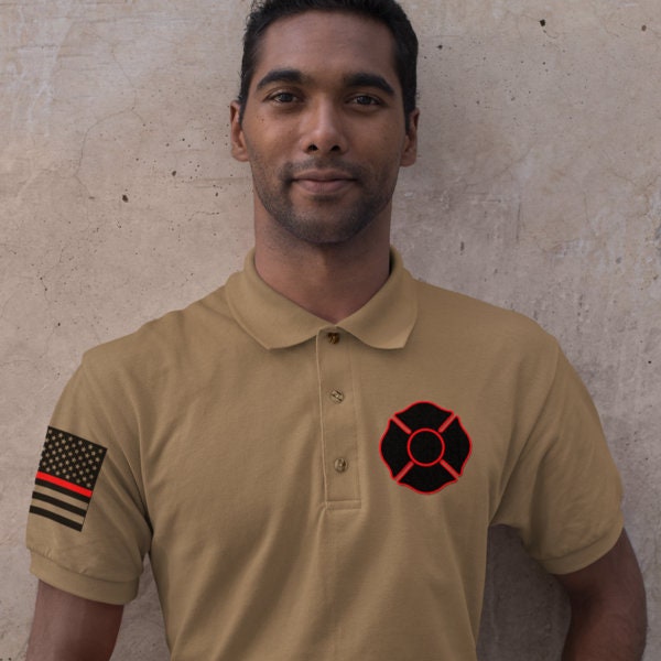 Fire Department Polo Shirts - Etsy