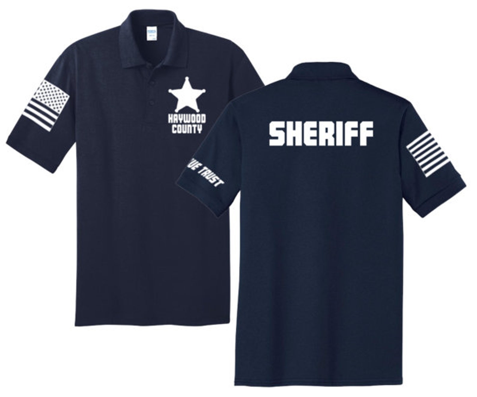 Customized Law Enforcement Unisex Uniform Polo Shirts - Etsy