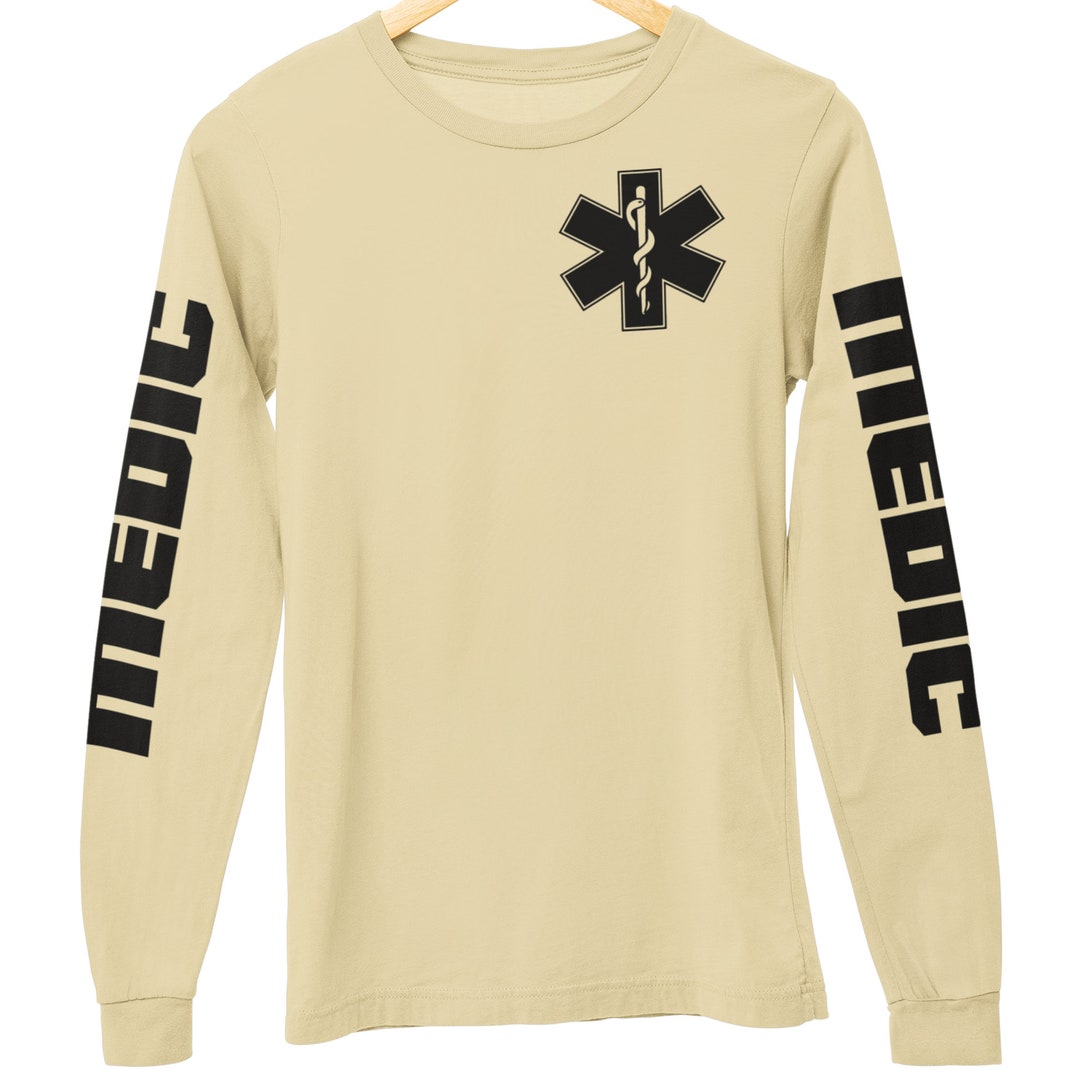Long Sleeve Medic - Paramedic, EMT, EMS, Emergency Medical Provider ...