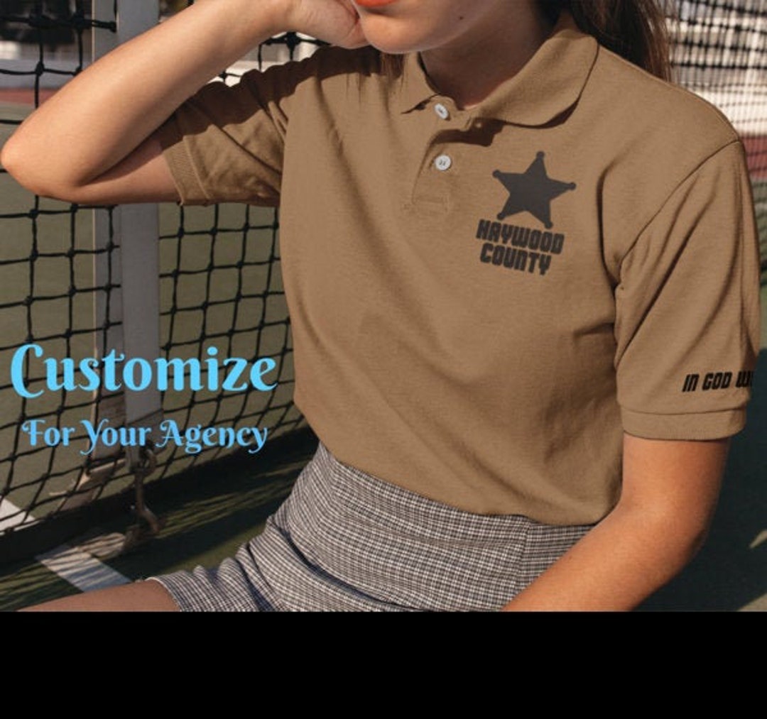 Customized Law Enforcement Unisex Uniform Polo Shirts Etsy Uk