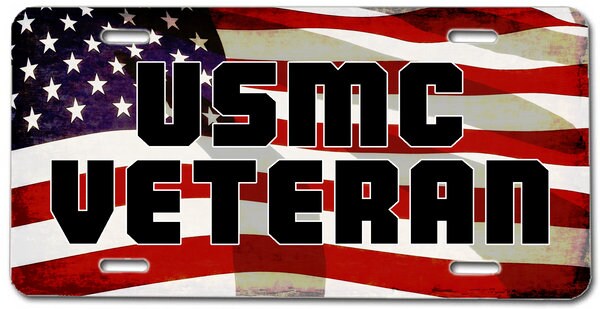 US Military Veteran License Plates Army Air Force Navy - Etsy