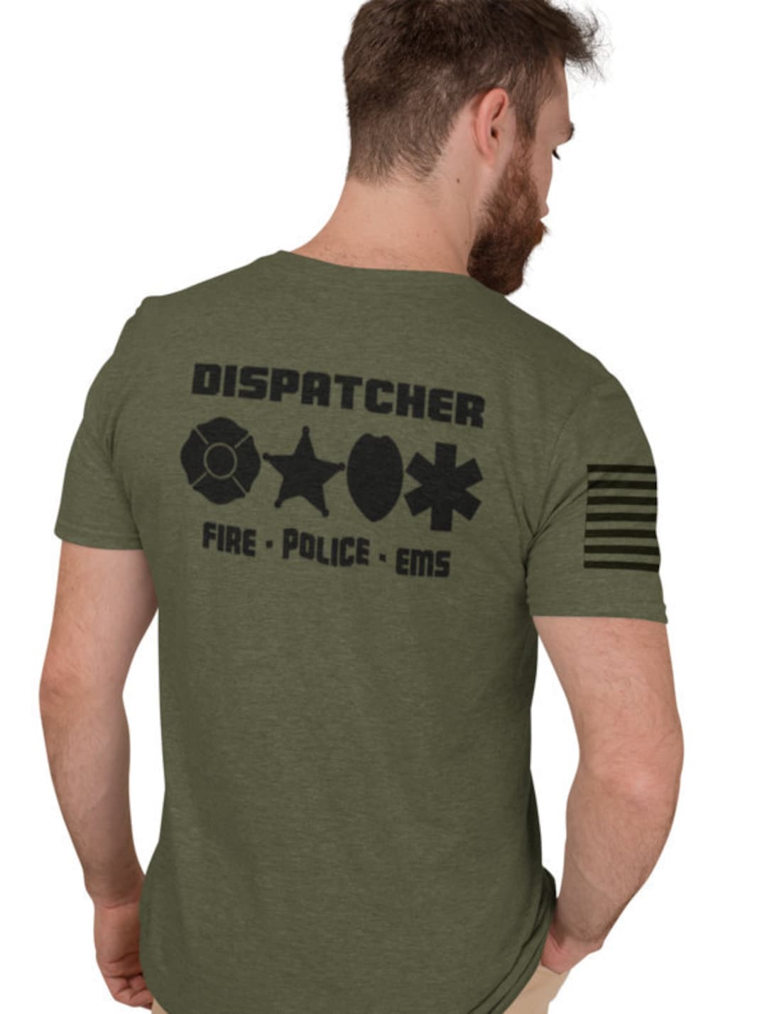 911 Dispatcher T Shirt Customization Available Tactical Style First ...