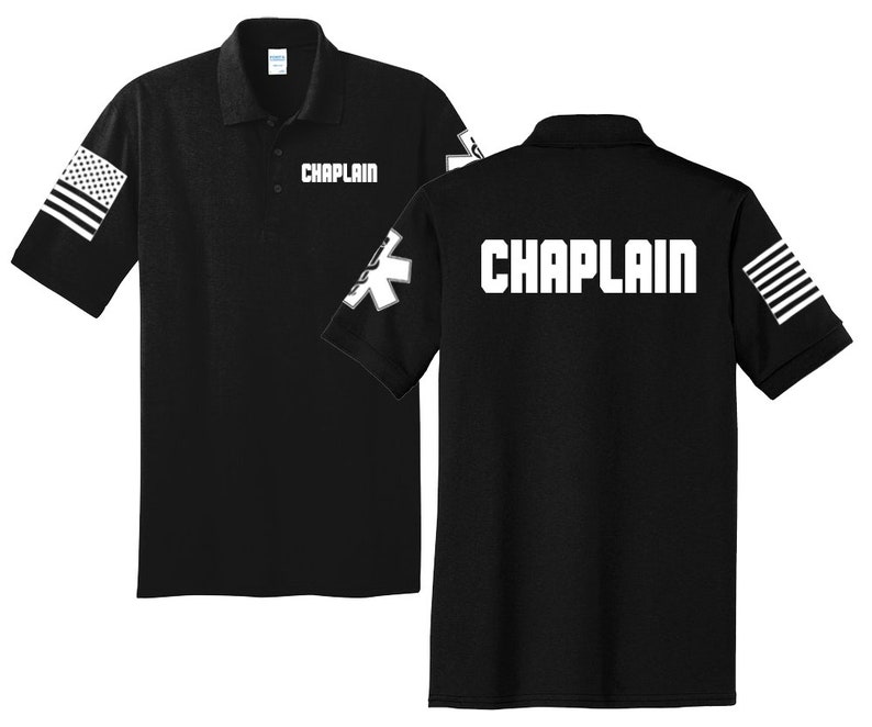 First Responder Chaplain Unisex Uniform Polo Shirts for Fire - Etsy