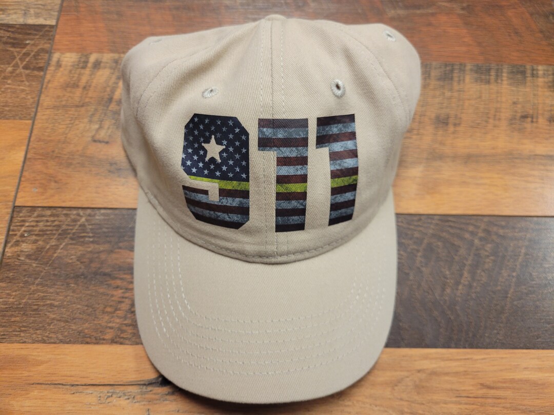 911 Unstructured Hat Dad Hat Baseball Cap for Emergency 911 Dispatchers ...
