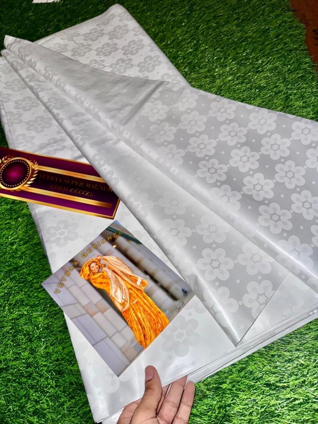 5 Meters Guinea Brocade, Many Colors Available Top Quality Bazin Riche ...