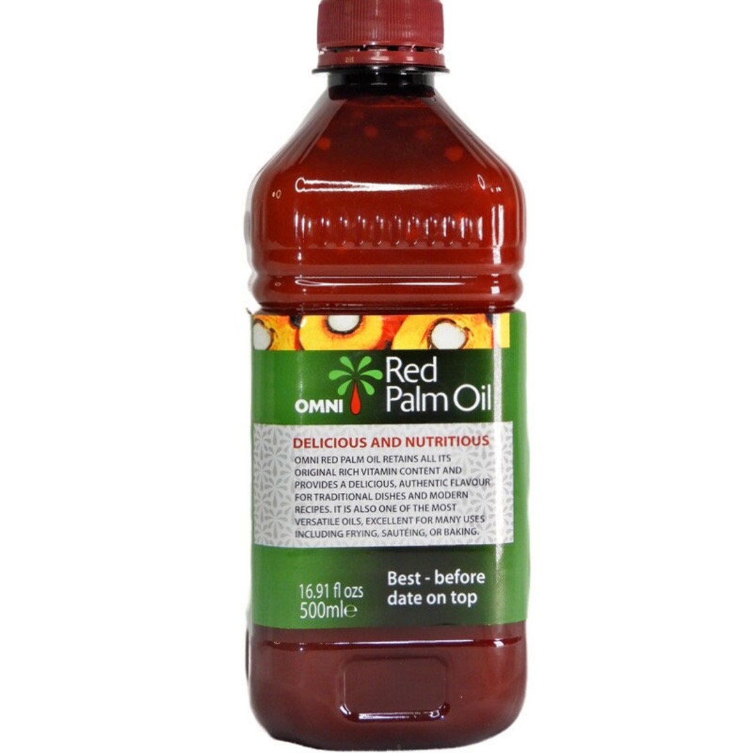 16.9 OZ 500 Ml Unrefined African Red Palm Oil Pure - Etsy UK