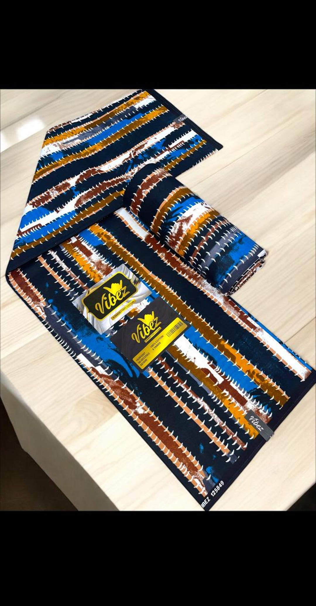 6 Yards Cotton African Wax Fabrics, Top Quality Ankara Fabrics, Great ...