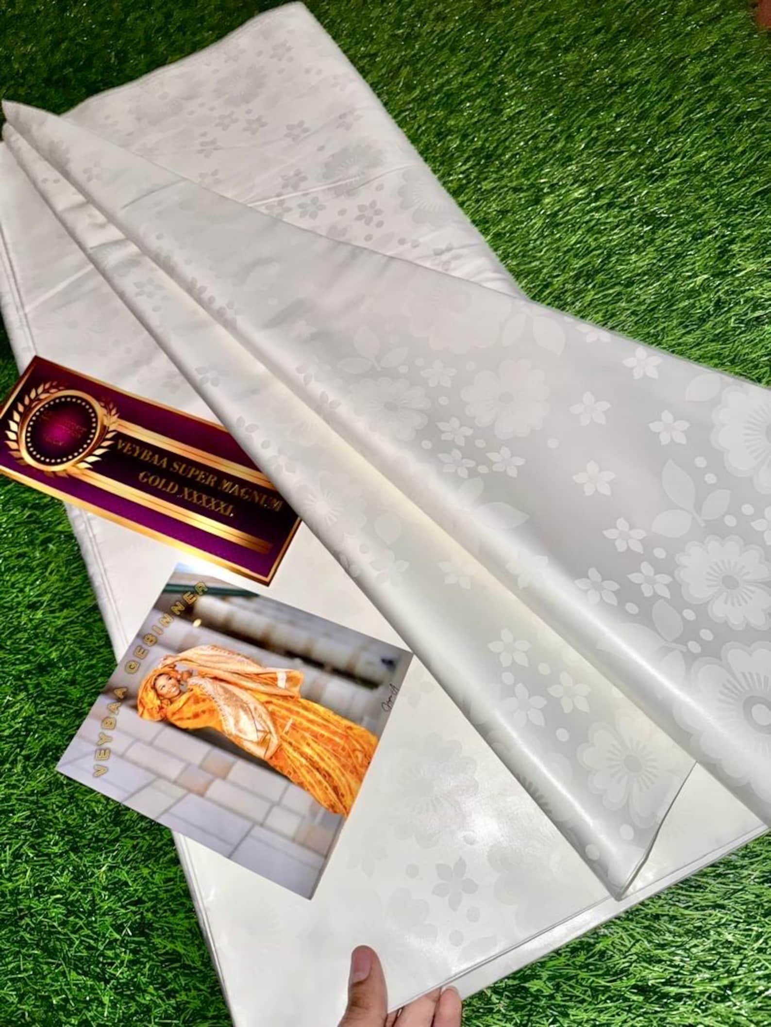 5 Meters Guinea Brocade, Many Colors Available Top Quality Bazin Riche ...