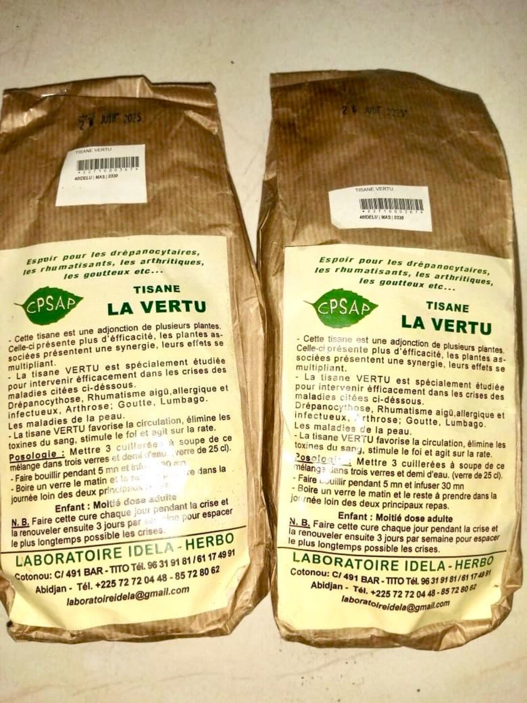 Powerful African Herbal Tea Blend Fom Benin for Skin and Joint Wellness ...