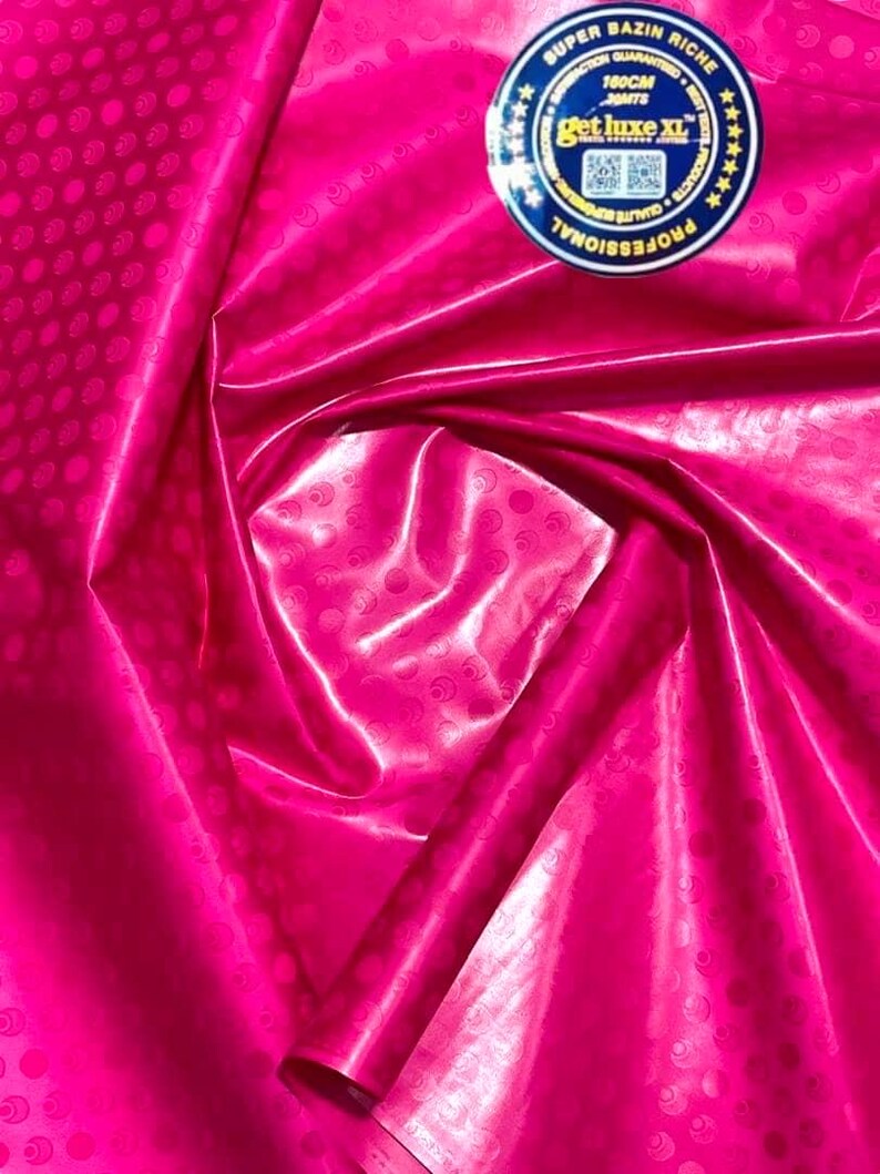 Bazin Riche XL 5 Meters, Many Colors Available West African Fabrics ...