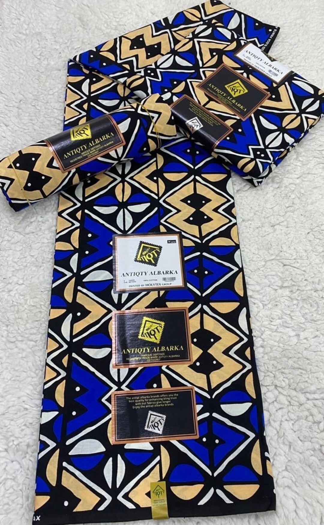 12 YARDS African Trendy Fabrics, Afro Fashion Fabrics, African ...