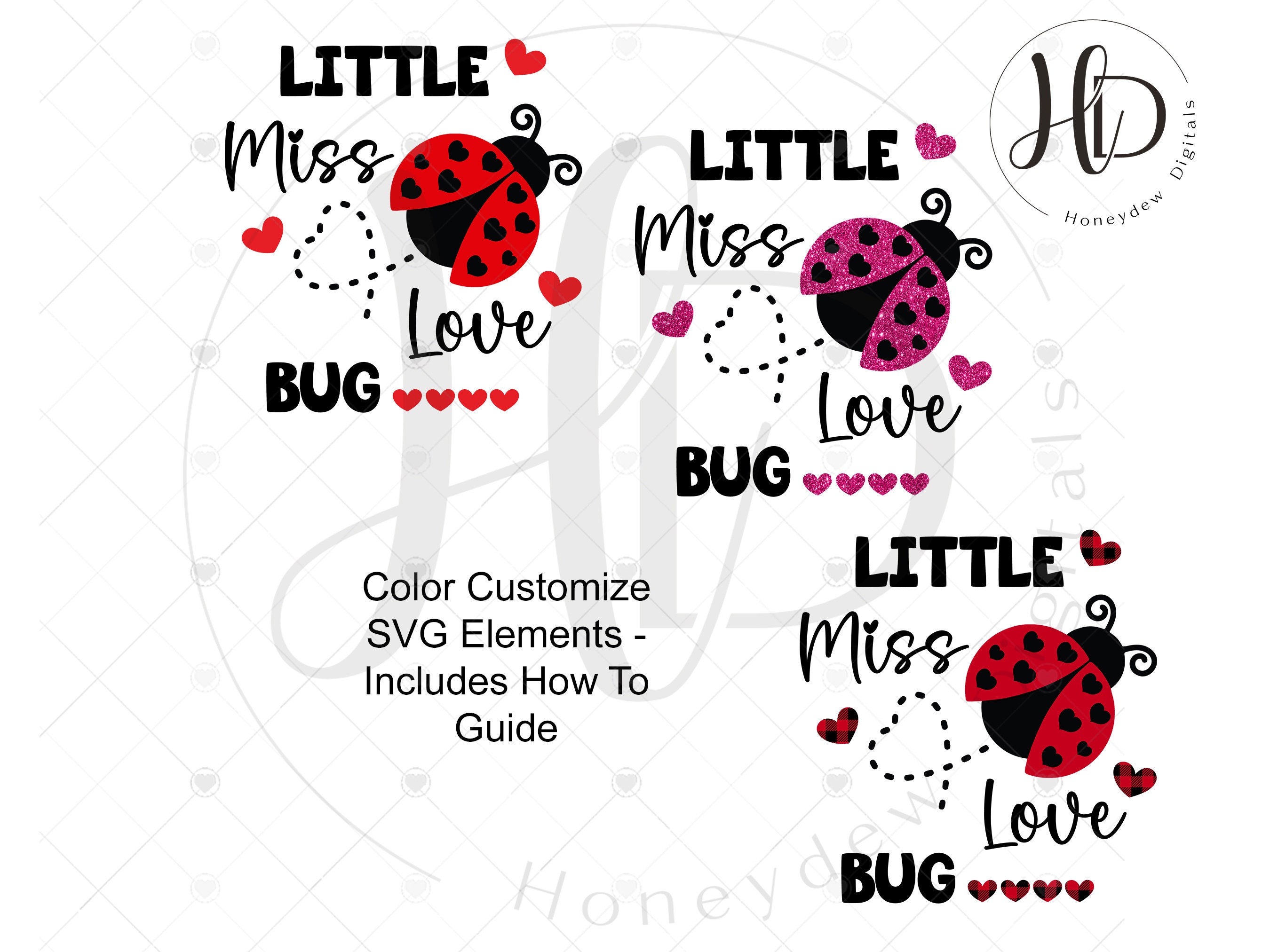 Little Miss Love Bug SVG Valentine Shirt SVG SVG Files for - Etsy Canada