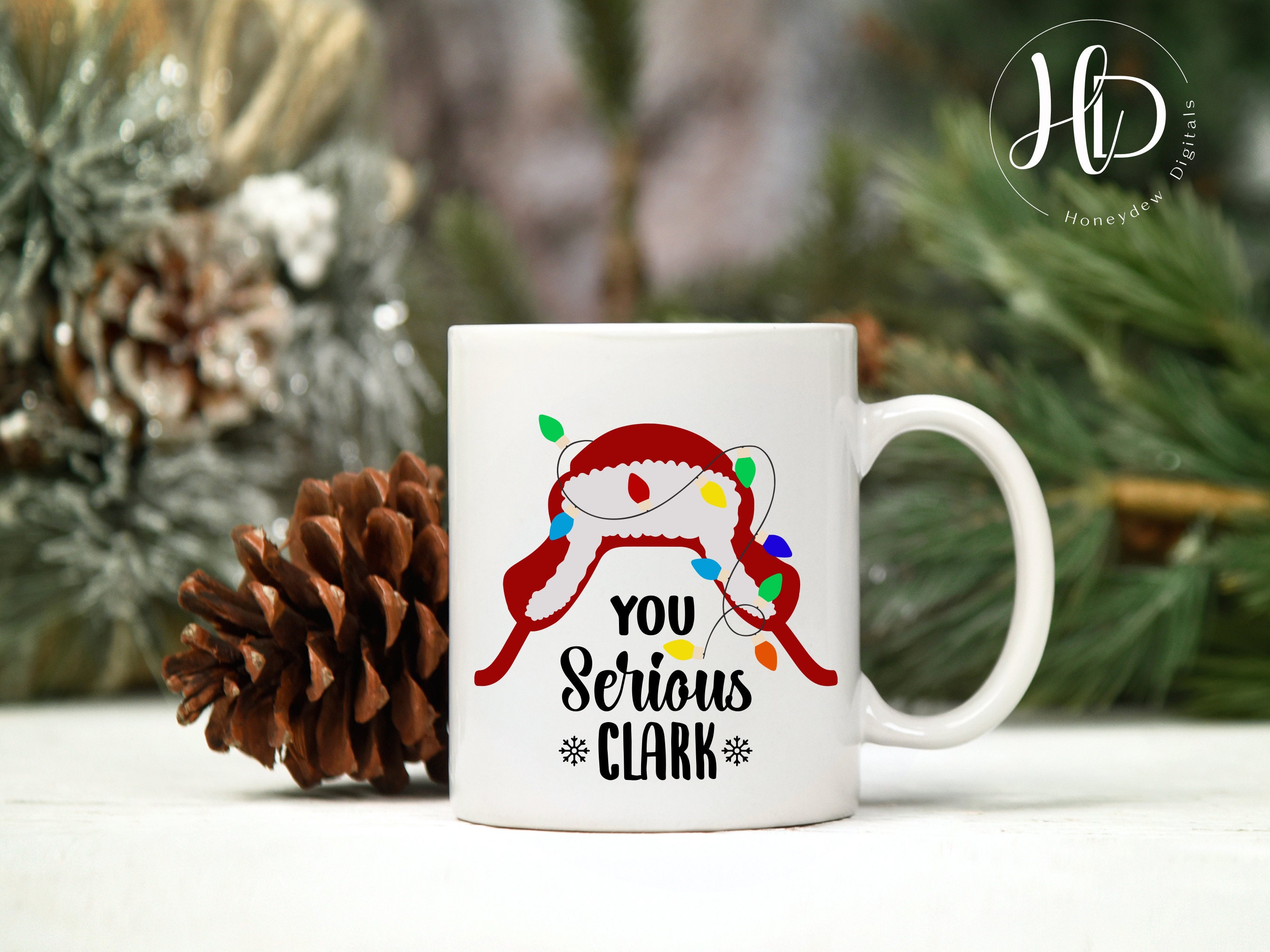 Are You Serious Clark SVG, Funny Christmas Shirt SVG, You Serious Clark ...