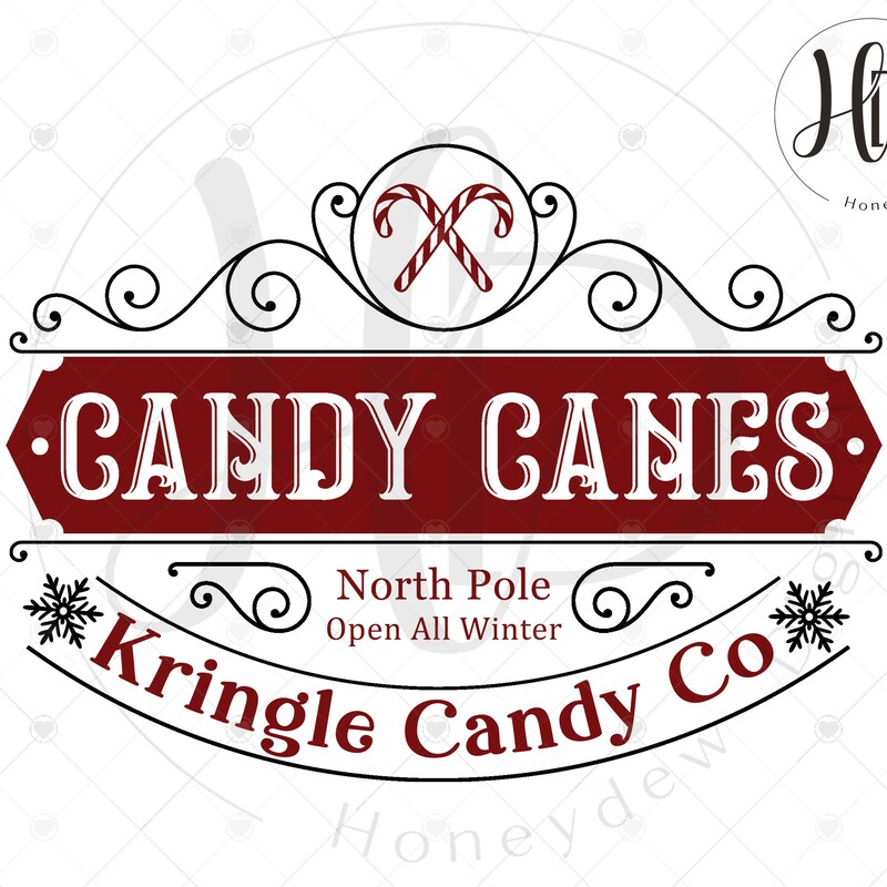 Kringle Candy Co Svg - Etsy