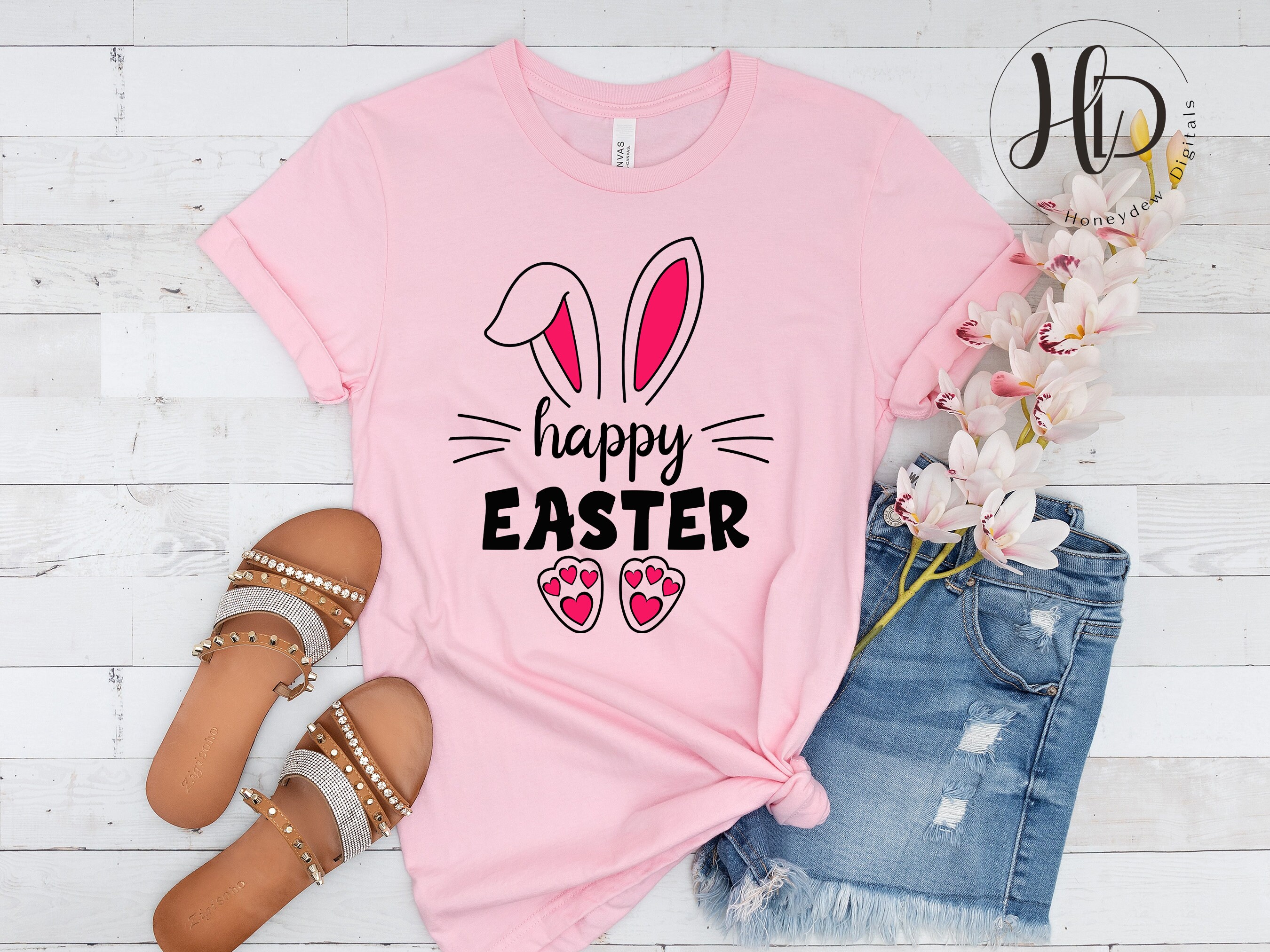 Bunny Ears Split SVG Bundle Happy Easter SVG Bundle Easter - Etsy