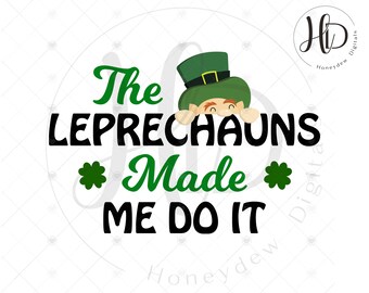 Leprechaun Face SVG, Clipart, Cut Files for Cricut / Silhouette ...