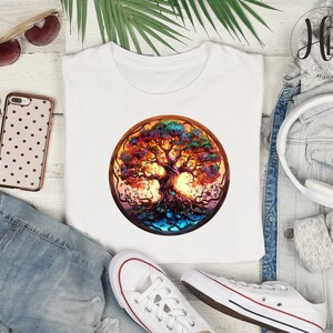 Tree of Life Sublimation Designs, Watercolor Tree of Life Clipart ...