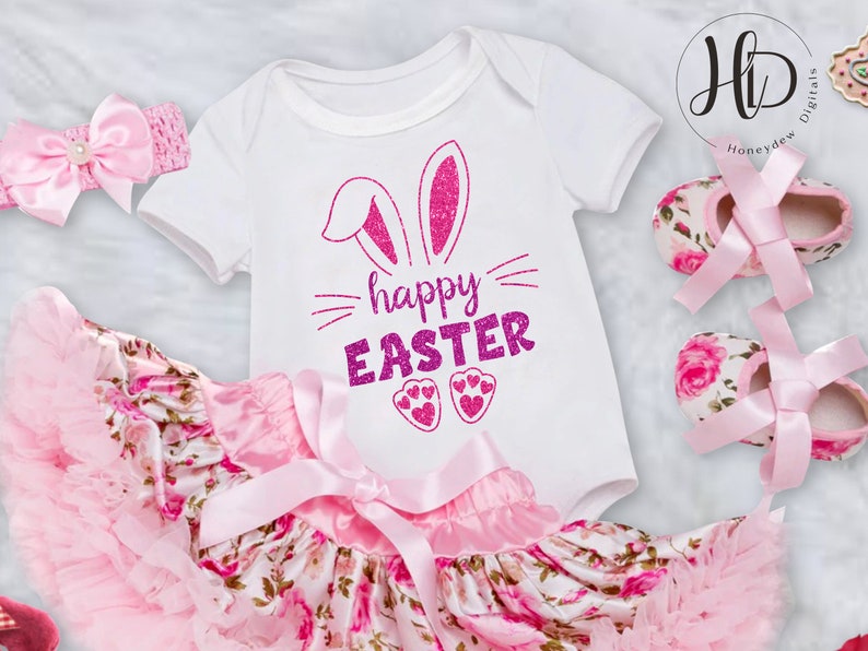 Bunny Ears Split SVG Bundle Happy Easter SVG Bundle Easter - Etsy