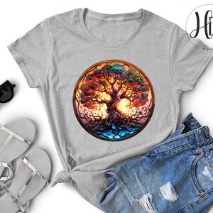 Tree of Life Sublimation Designs, Watercolor Tree of Life Clipart ...