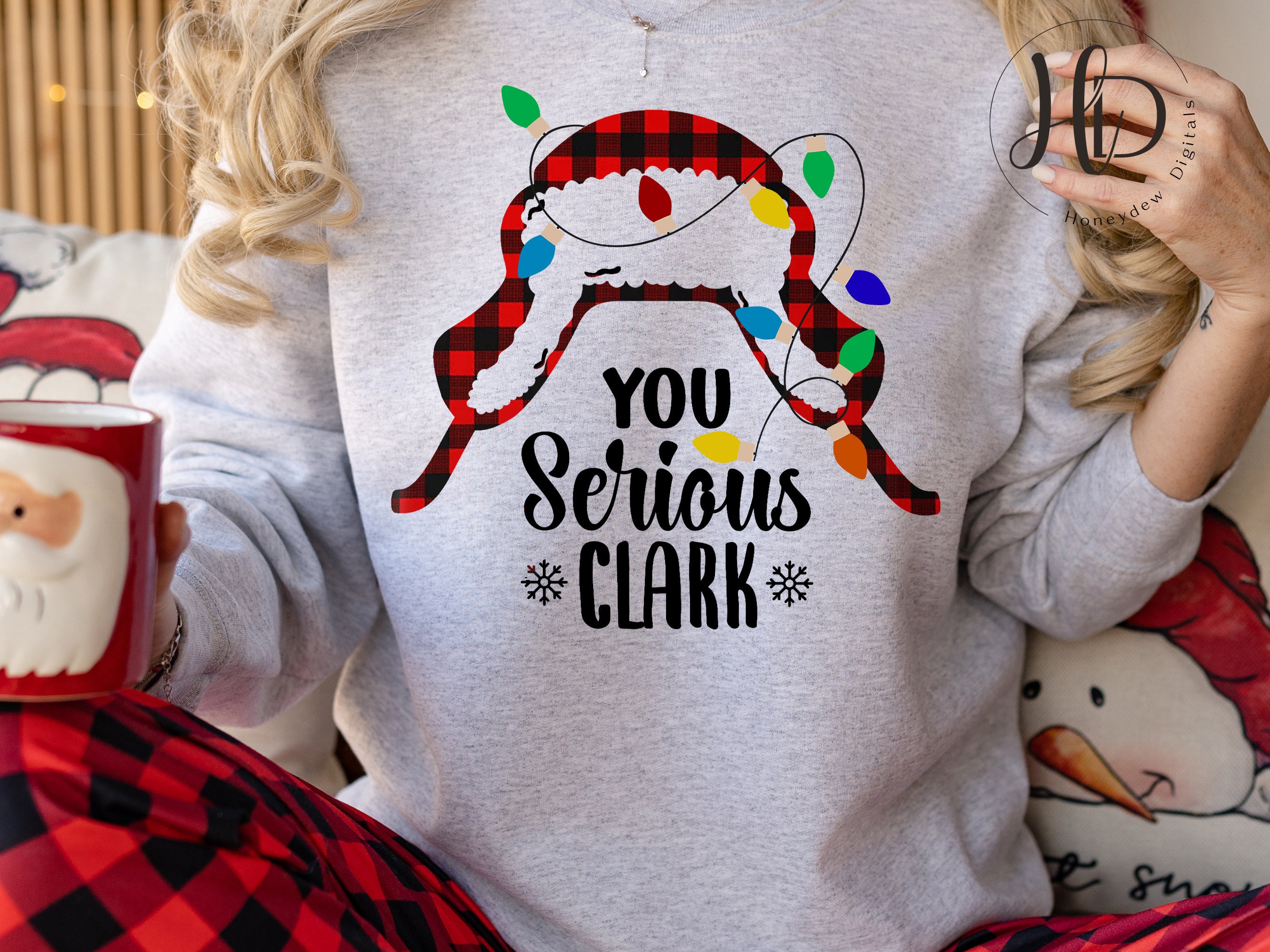 Are You Serious Clark SVG, Funny Christmas Shirt SVG, You Serious Clark ...