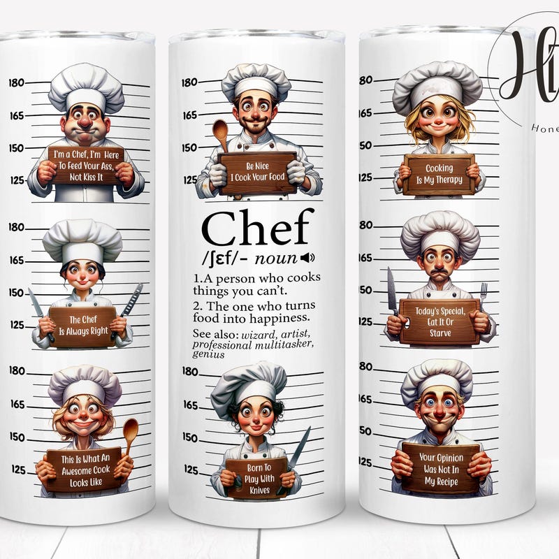 Chef Decal - Etsy