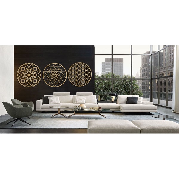 Sacred Geometry Wall Art - Etsy