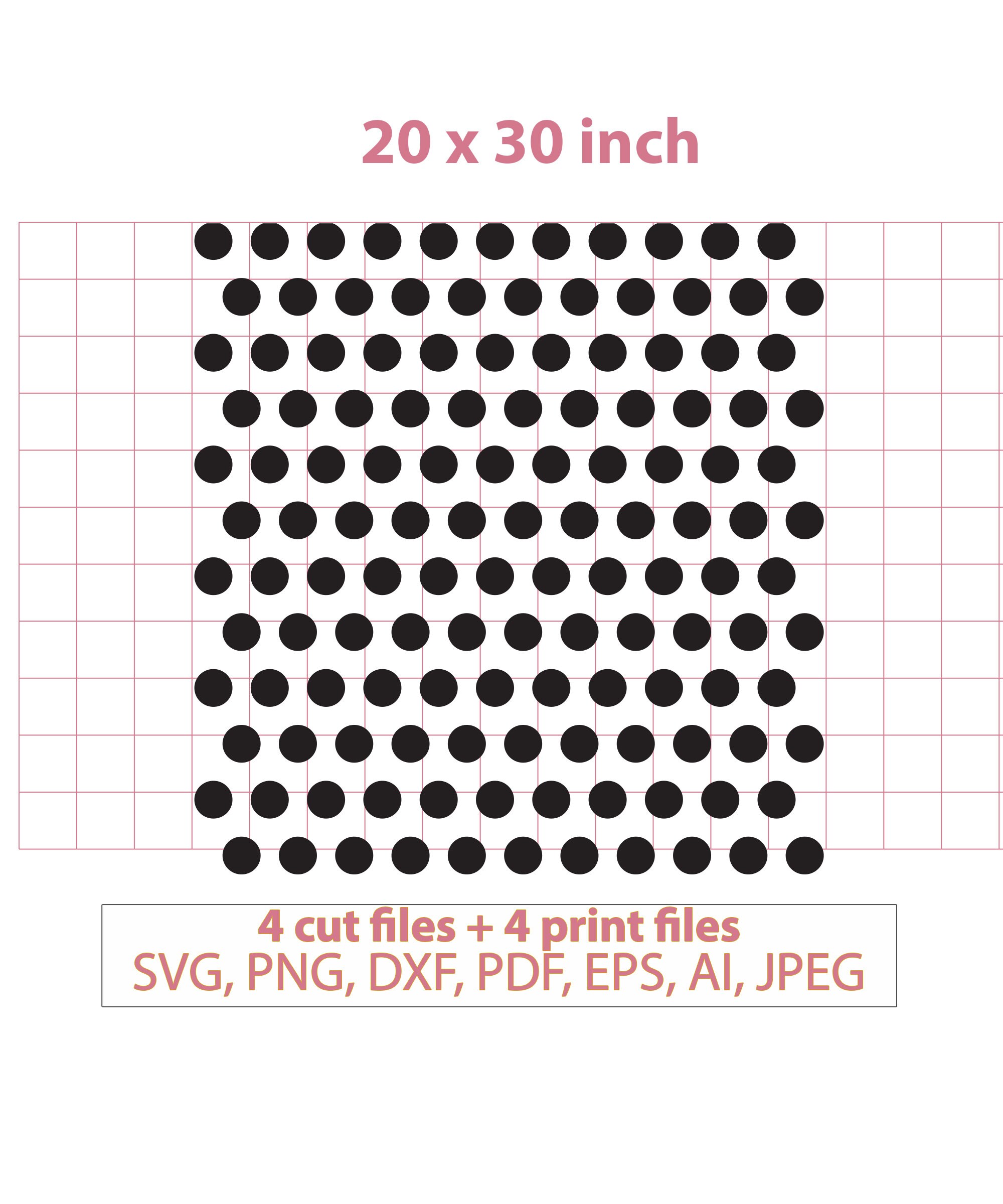 Polka Dot Svg Polka Dots Patterns Svg Polka Dot Textures | Etsy