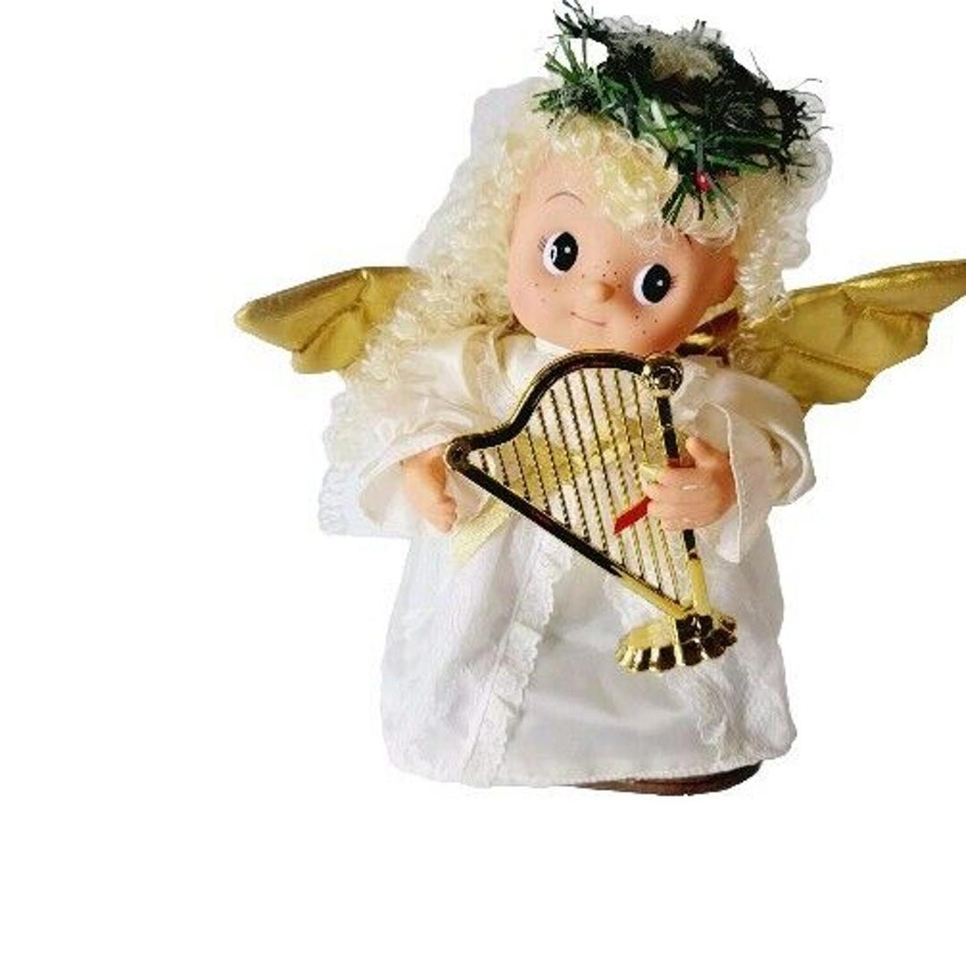 Nib 1996 Motionettes Animated Christmas Angel Small Fry 12 Doll ...