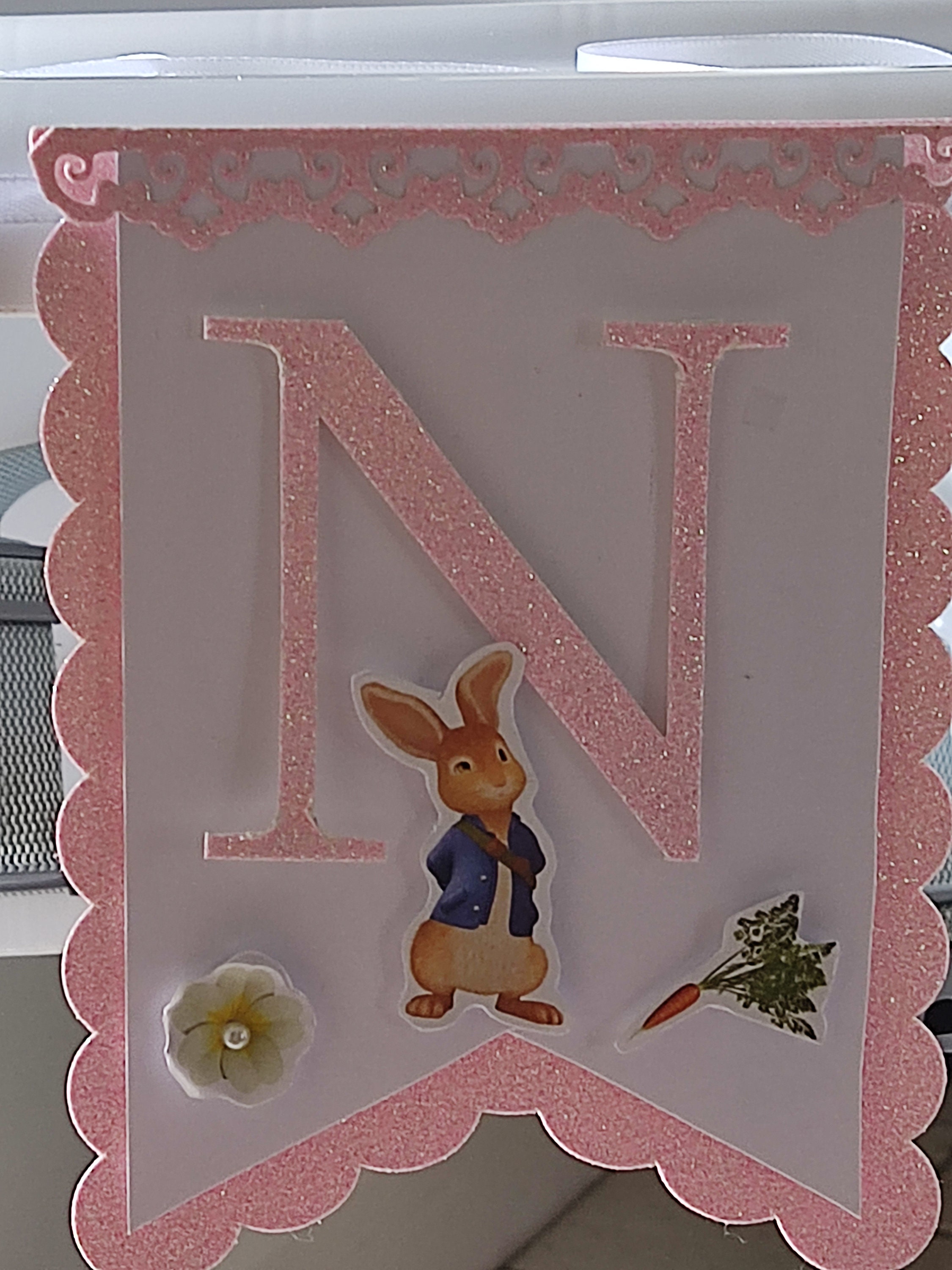 Peter Rabbit Birthday Banner - Etsy