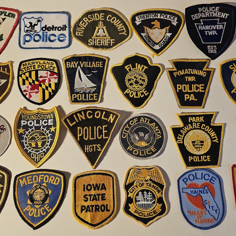 Police Patches - Etsy