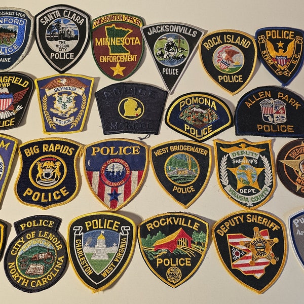 Police Patches - Etsy