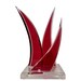 Signed David Muniz Acrylic/lucite Sculpture Art Piece in Transparent ...