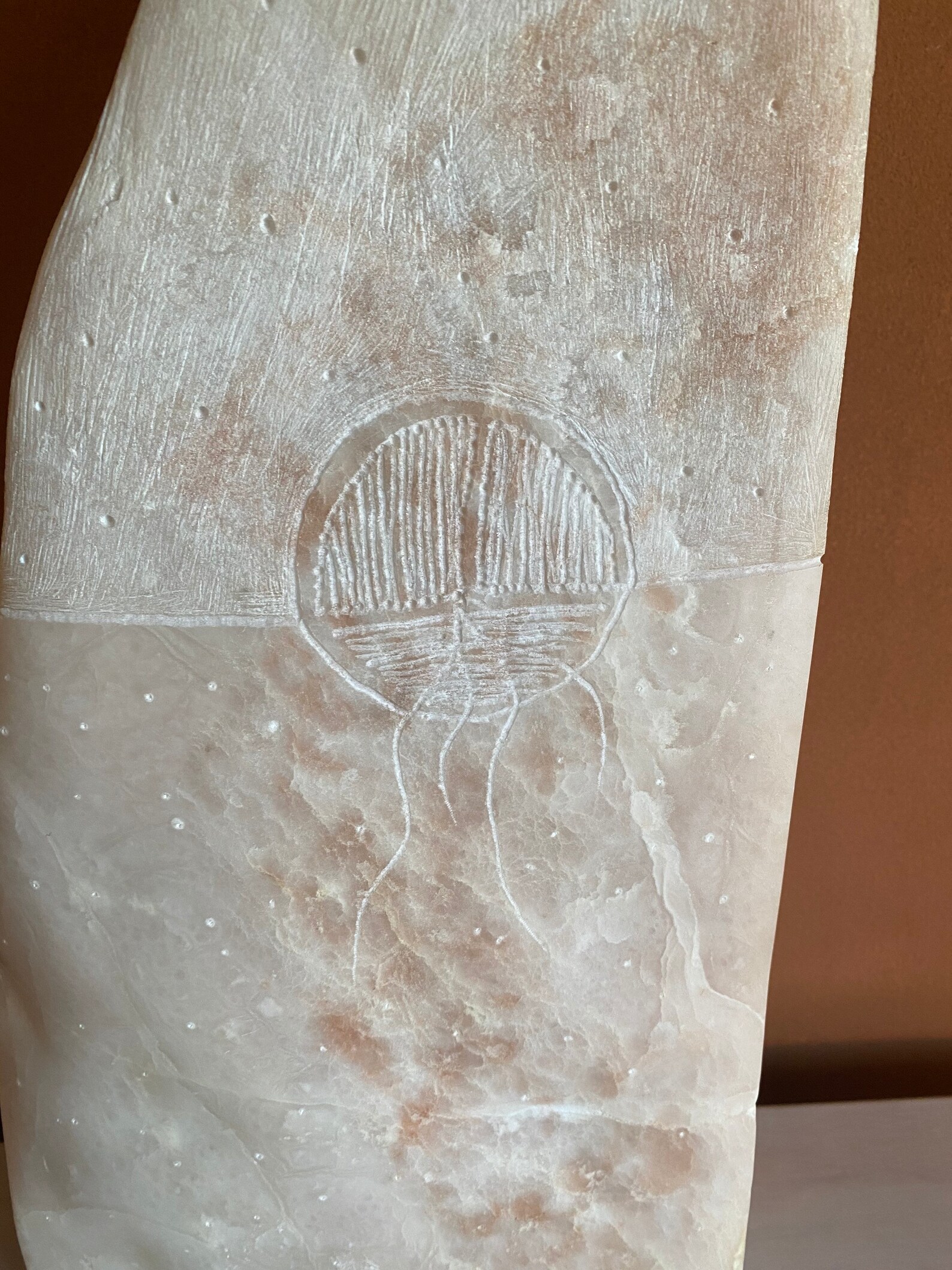 Navajo Artist Alabaster Sculpture Native American Indian Woman Signed ...