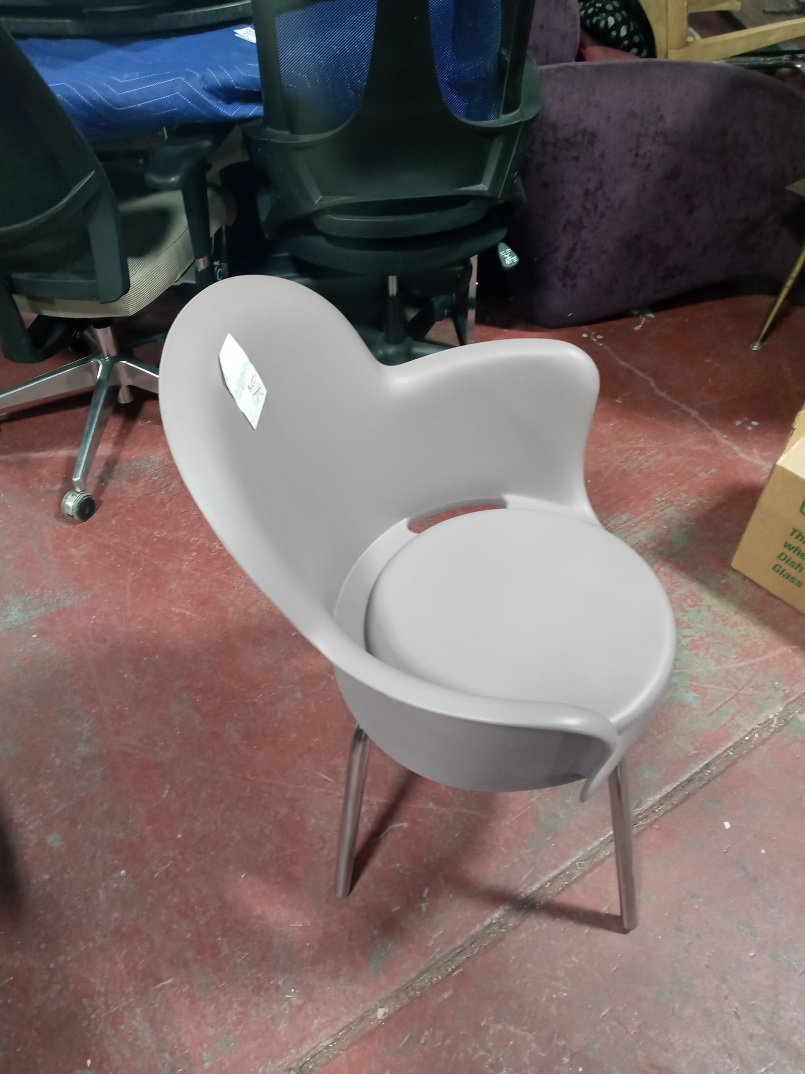 Vintage Italian Model Gogo Basic Stacking Chair by Marcello Ziliani for ...