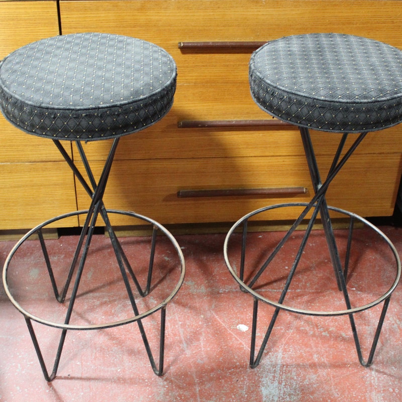 1950s Bar Stools - Etsy