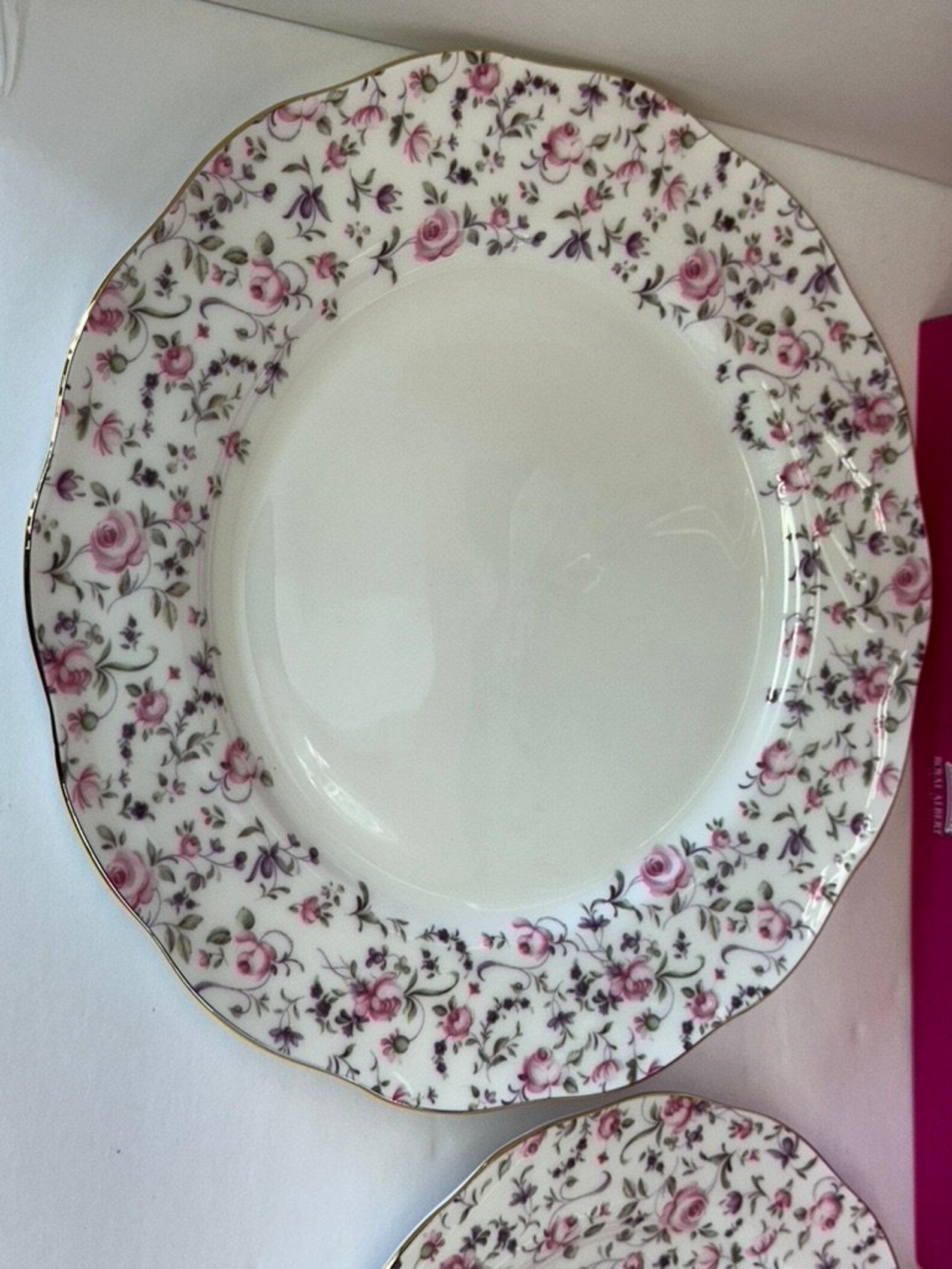 Royal Albert Rose Confetti China Place Settings – Service for Four (5 ...