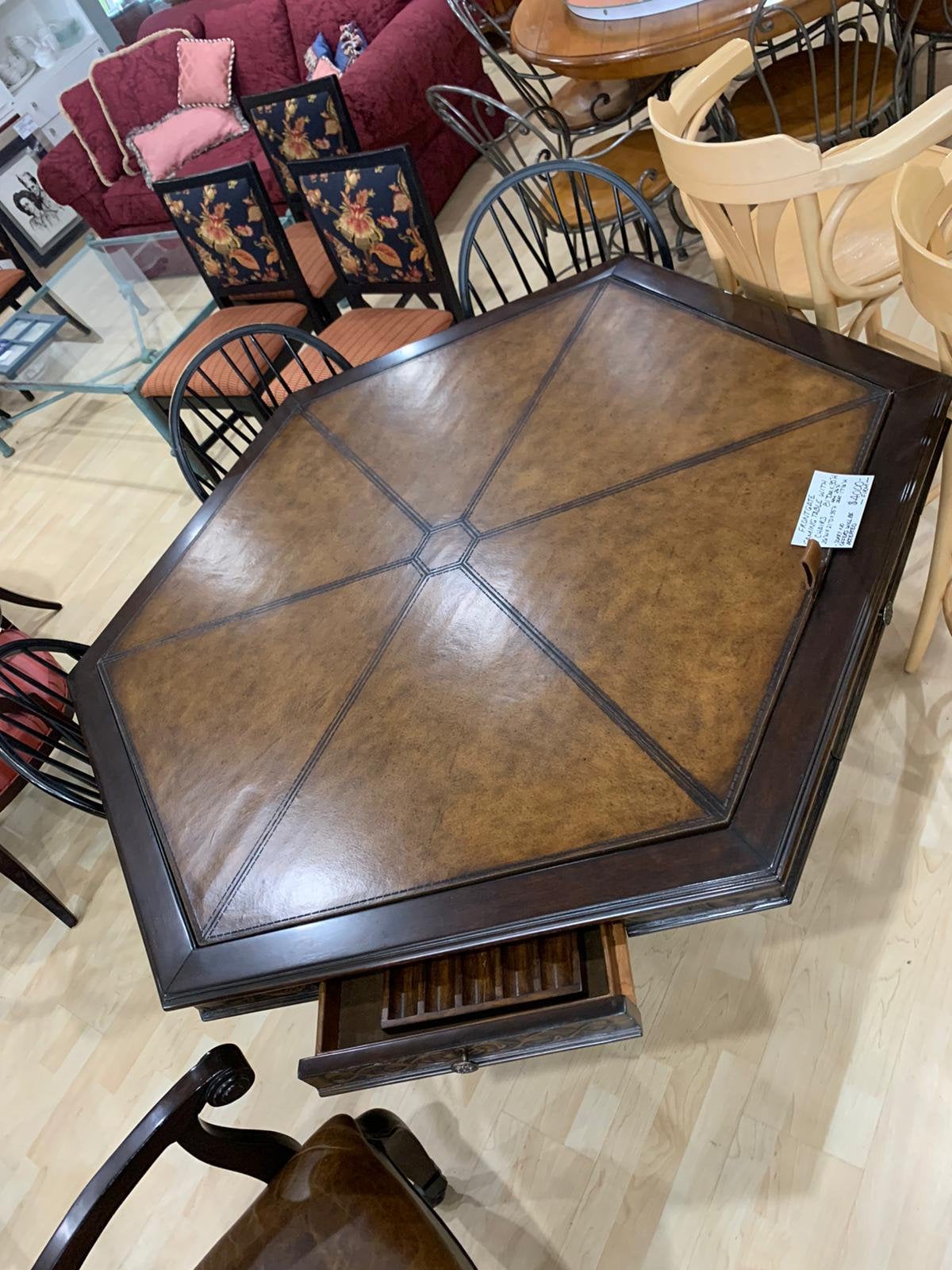 Frontgate Gaming Table With 4 Chairs - Etsy