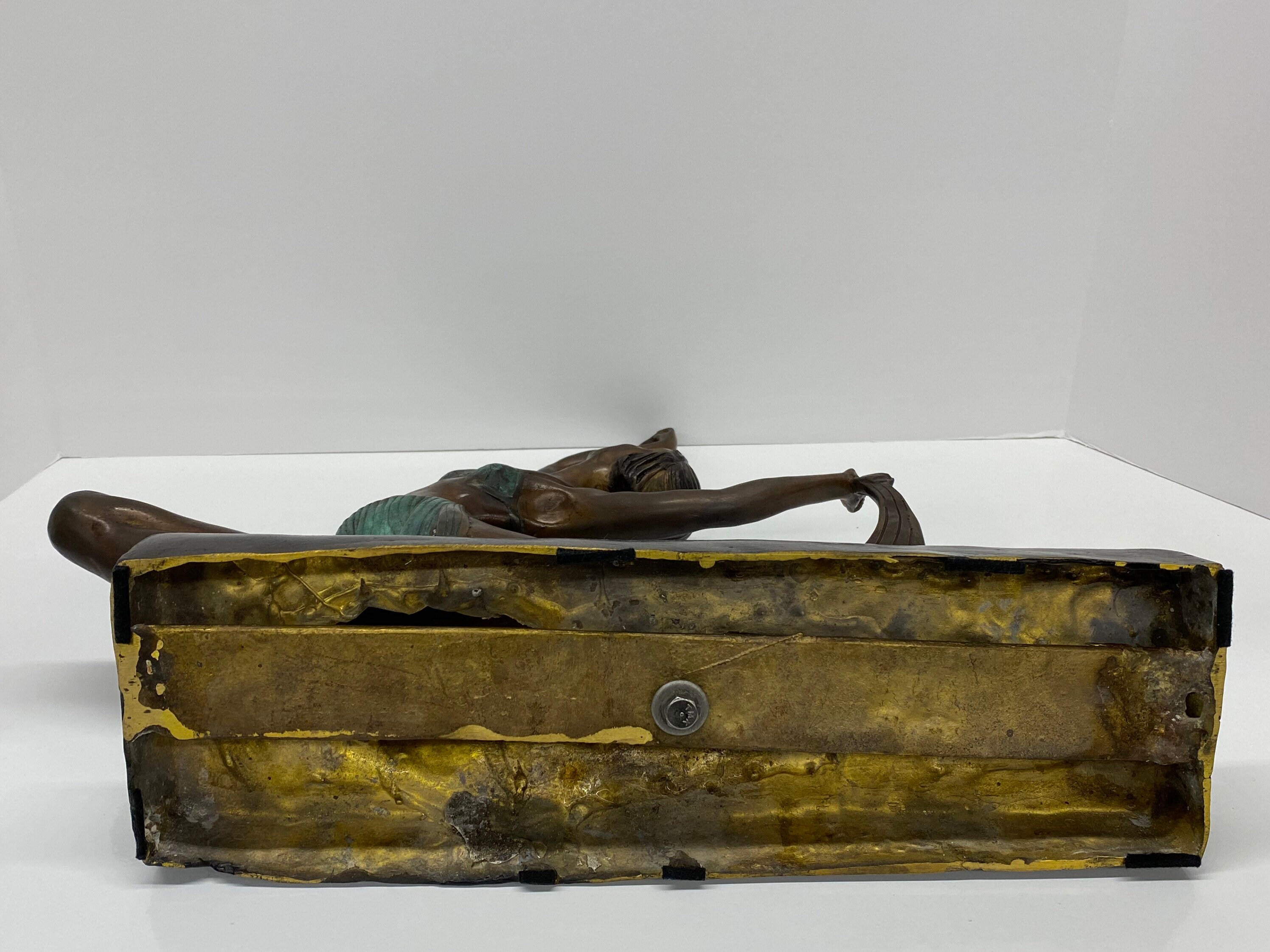 Art Deco Bronze Sculpture of a Scarf Dancer on Sunburst Base - Etsy